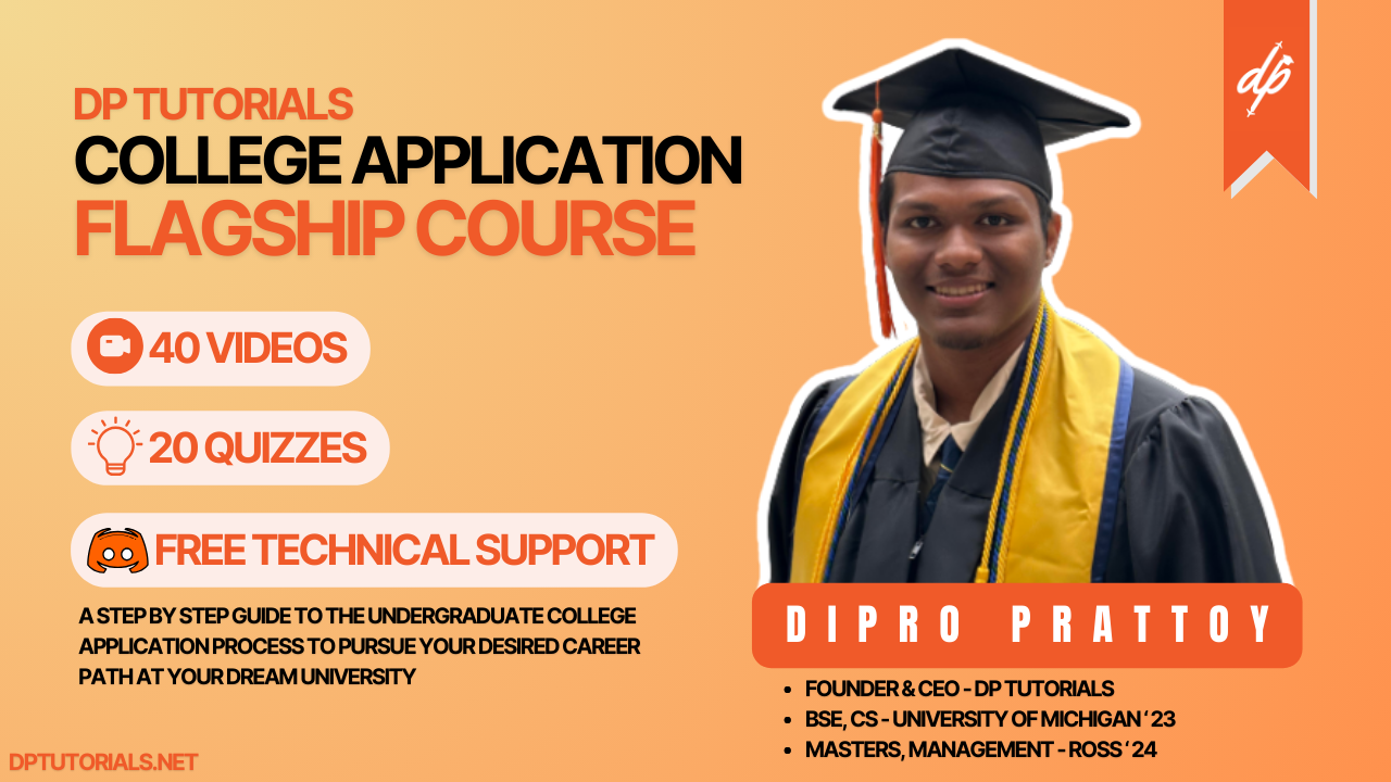 College Application Flagship Course - DP Tutorials